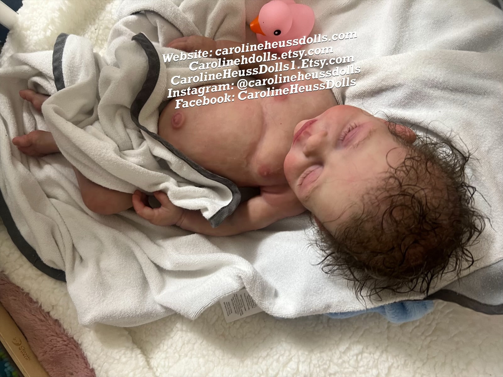 Caroline Heuss Dolls Full Body Silicone Baby Reborn Dolls – Caroline ...