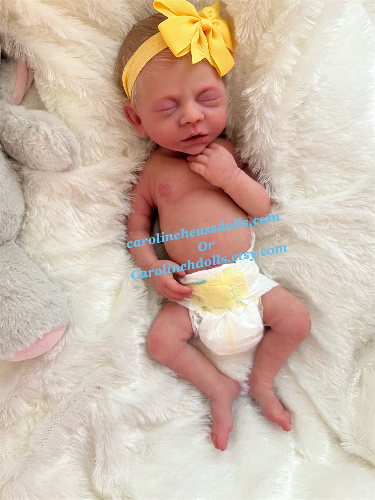 full body silicone reborn baby girl doll River, custom order, layaway ...